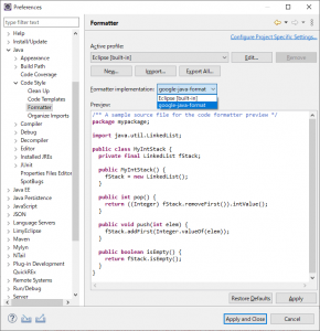 eclipse で簡単フォーマット Java/javascript/HTML/CSS/XML - ITエンジニアの定時退社Tips